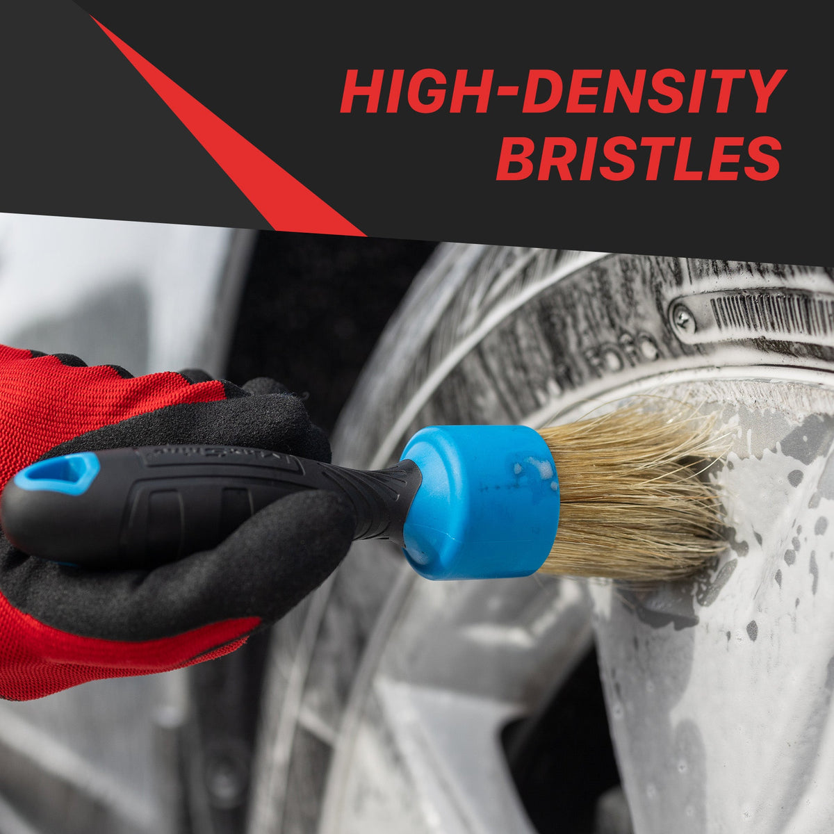 Stubby Brush - Boar Hair & Mixed Bristle – Garage Exotica