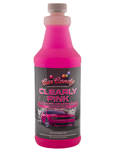 Clearly Pink Ammoniated Glass Cleaner – Garage Exotica