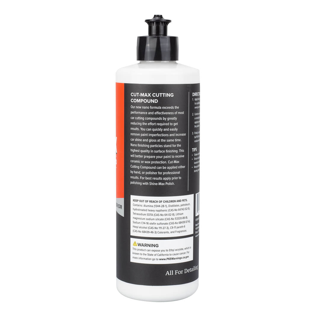 Car Scratch Remover | Cut-Max Cutting Compound - 16oz – Garage Exotica