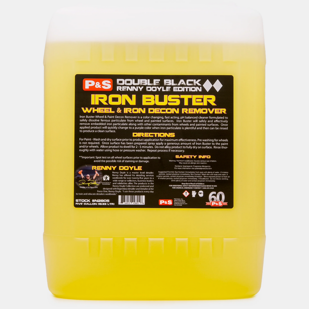 P&S Iron Buster – pH Balanced Iron Remover for Paint & Wheels – Garage ...